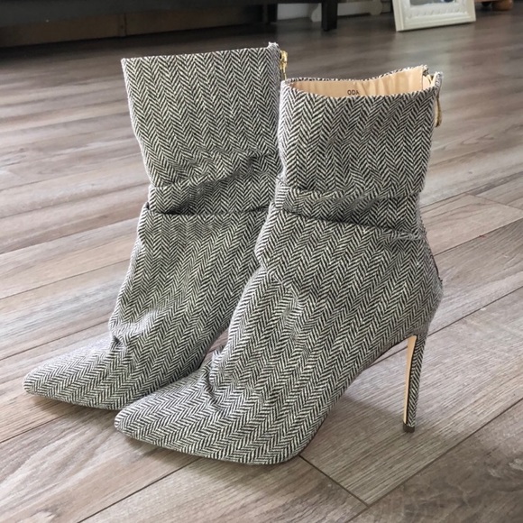 Shoes | Stiletto Back Zip Boots | Poshmark